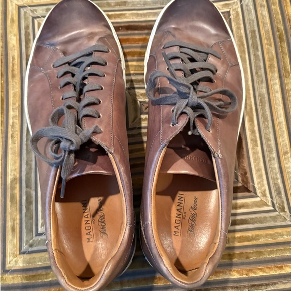 Magnanni | Shoes | Magnanni Mens Brown Leather Shoes | Poshmark